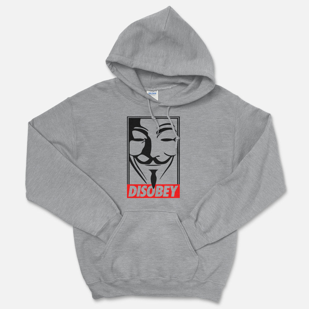 Anonymous Disobey Hooded Sweatshirt – truthtshirts.com
